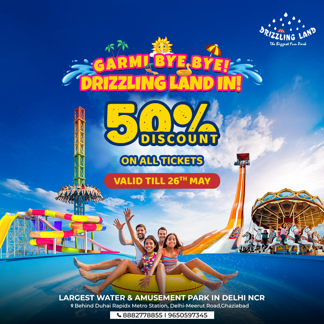 Drizzling Land Ghaziabad | Water Park in Ghaziabad Near Delhi NCR